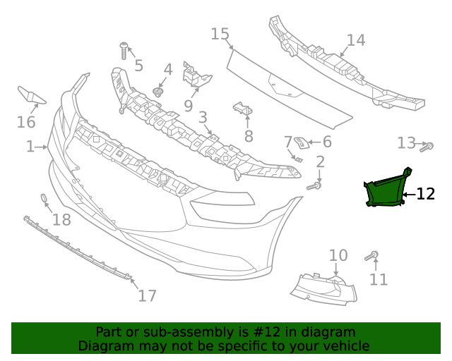 2020-2022 Genesis G90 Duct Assembly 86568-D2500 | OEM Parts Online