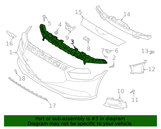 2020-2022 Genesis G90 Upper Support 86550-D2500 | OEM Parts Online
