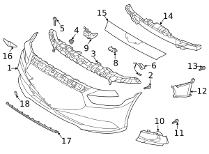 2020-2022 Genesis G90 Side Bracket 86526-D2500 | OEM Parts Online