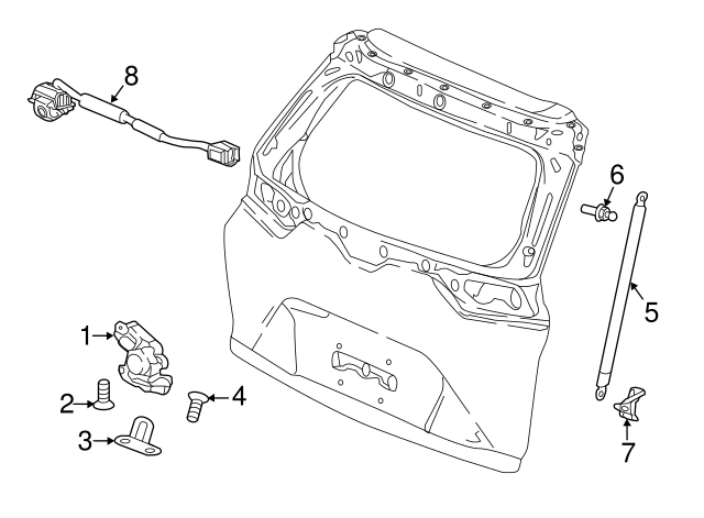 2017-2023 Honda Lift Cylinder Ball Stud 90109-TLA-A01 | Honda Factory Parts