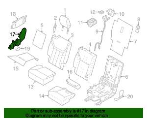 Genuine OEM Outer Finish Panel Part# LR080820 Fits 2017-2021 Land Rover ...