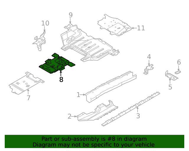 LR146252 - Under-Body Shield - 2020-2023 Land Rover | Land Rover Parts Now