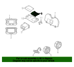 2012-2013 Volkswagen Passat Amplifier 5C6-035-456-Z01 | VW Direct Parts