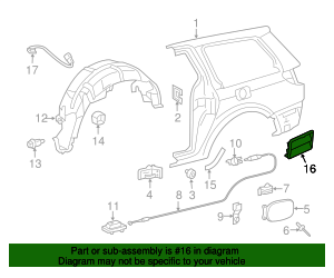 Genuine Toyota Vent Duct part# 62904-08010 for 2011-2020 Toyota Sienna ...