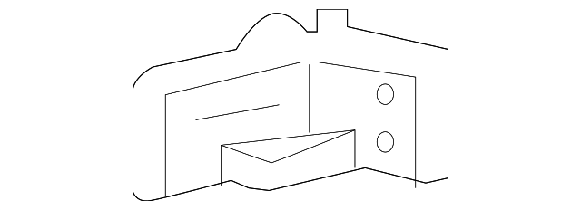 2011-2020 Toyota Sienna Corner Reinforced 61504-08020 | OEM Parts Online