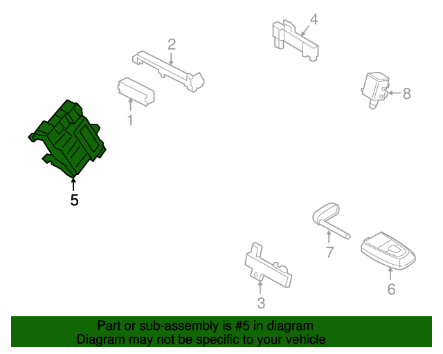 2018-2020 Lincoln Navigator Control Module JU5Z-15604-DA | OEM Parts Online