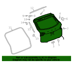 2019-2025 Chevrolet Blazer Gate 84741540 GM | GMPartsDirect.com