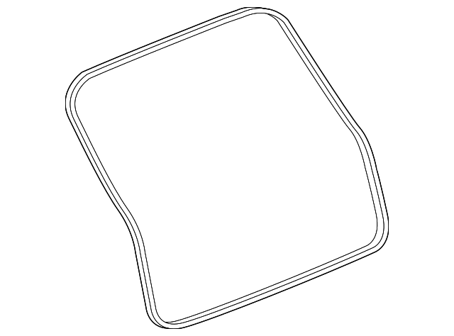 2019-2024 Chevrolet Blazer Liftgate Weatherstrip 84808216 GM ...