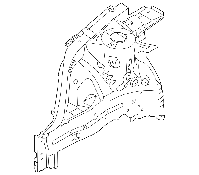 2024 Hyundai Elantra Apron Assembly 64502-BY500 | OEM Parts Online