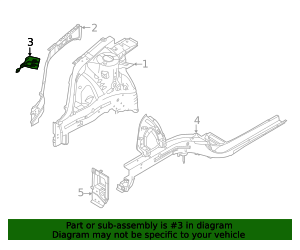 2021-2022 Hyundai Elantra Support Bracket 64587-AA000 | QuirkParts