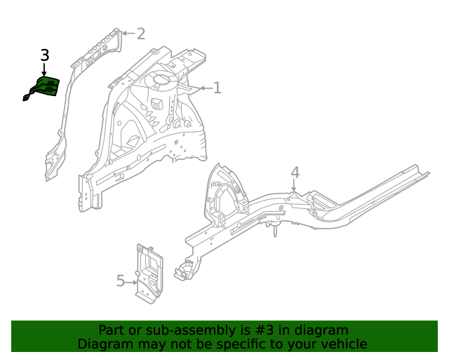 64577-AA000 - Support Bracket - 2021-2022 Hyundai Elantra | OEM Parts Quick