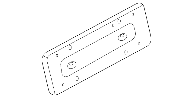 LR104927 - License Bracket - 2020 Land Rover Discovery | LandRoverLakeBluff