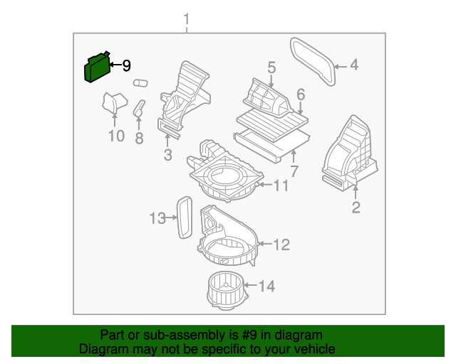 2006-2011 Kia Actuator 97125-1G000 | TascaParts.com