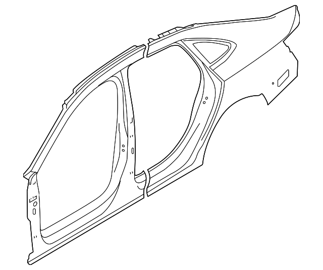 2019-2020 Volkswagen Jetta Side Panel 17A-809-606-B | QuirkParts