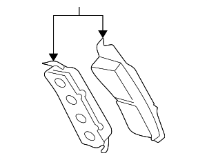 2021-2025 GM Brake Pads 86573500 GM | GMPartsDirect.com