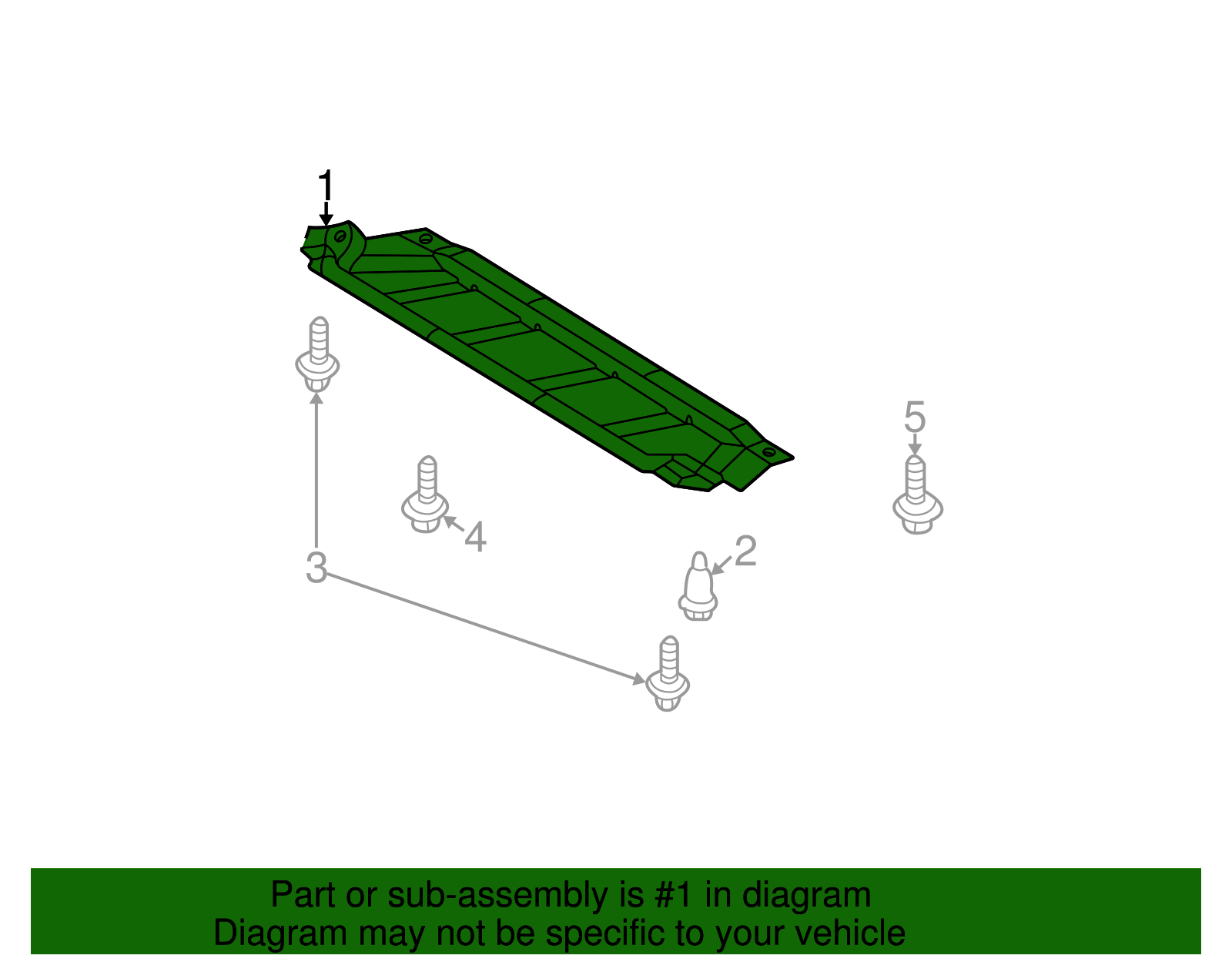 51441-48020 - Radiator Support Splash Shield 2001-2007 Toyota ...