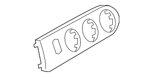 177-680-98-00 - Center Bezel 2019-2021 Mercedes-Benz | Mercedes-Benz ...