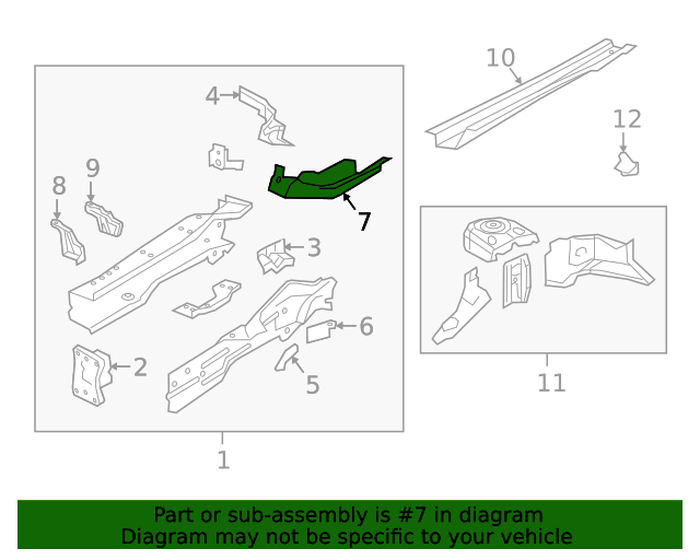 2021-2023 Audi Q3 Side Mount 5WF-803-209 | Audi USA Parts