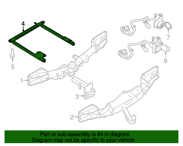 LR036694 - Support Bracket - 2013-2020 Land Rover Range Rover | Land ...
