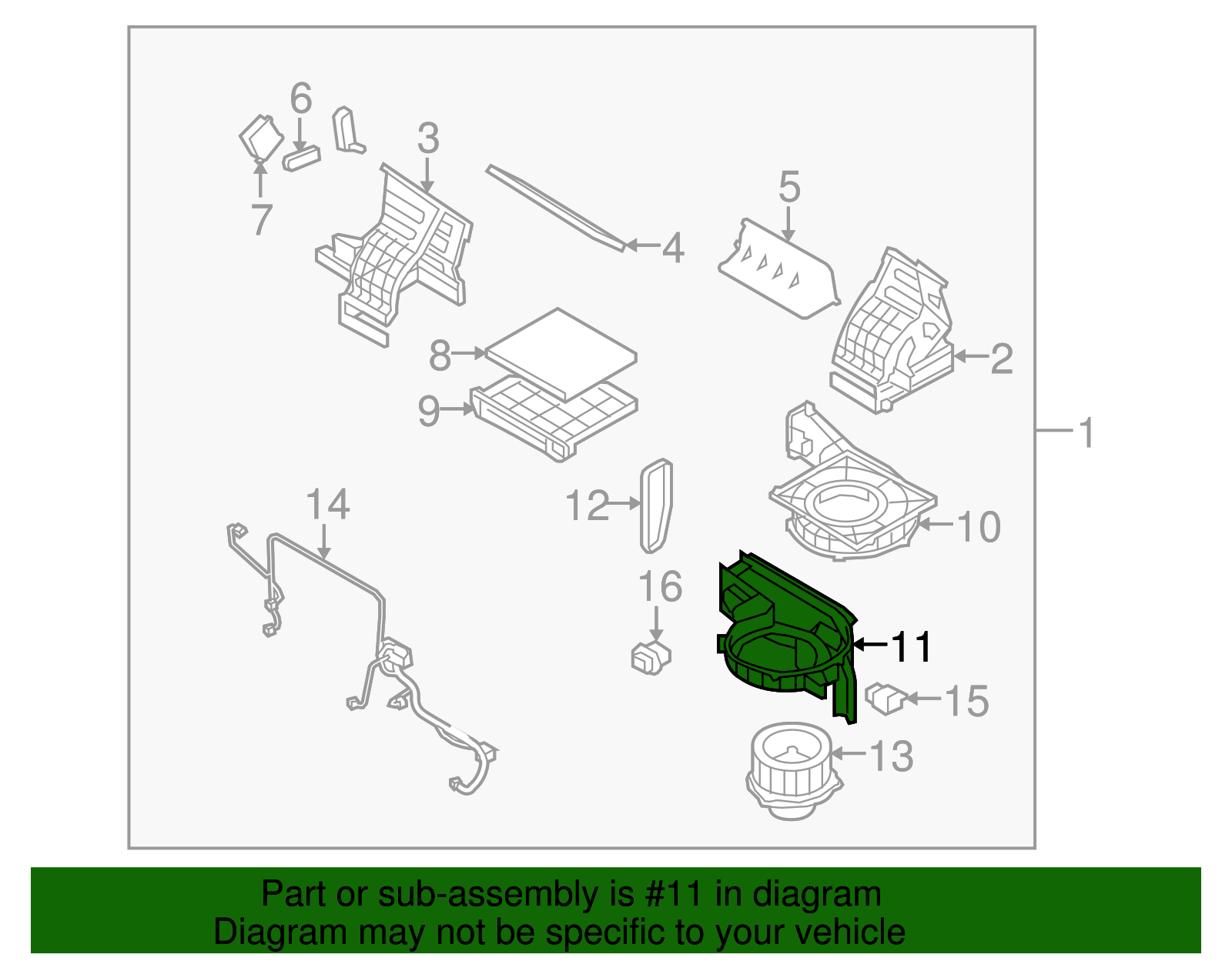 97112-1D000 - Lower Case 2007-2010 Kia Rondo | Kia.Parts Store