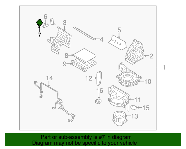 97125-1D000 - Actuator 2007-2010 Kia Rondo | Kia.Parts Store