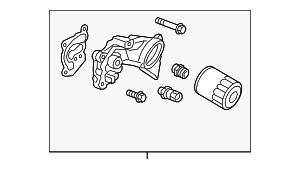 12687814 - Engine Oil Filter Adapter 2018-2023 GM | Londoff Discount Parts