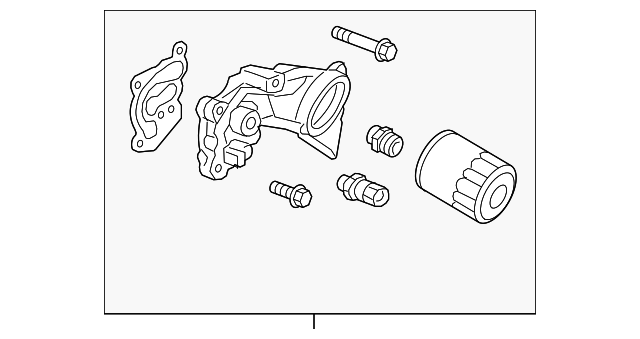 12687814 - Engine Oil Filter Adapter 2018-2023 GM | AutoNationParts.com