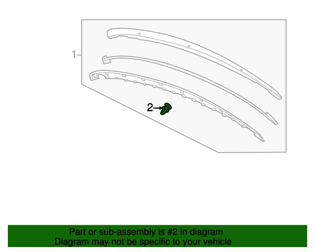 11569920 - Multi-Purpose Clip 2008-2017 GM | GMPartsNow