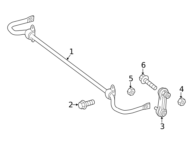 247-320-28-00 - Stabilizer Bar 2019-2022 Mercedes-Benz A 220 | Mercedes ...