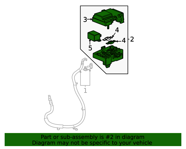 2021-2023 GM Fuse Block 84694244 GM | GMPartsDirect.com