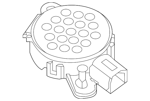 2015-2019 Nissan Warning Buzzer 25640-1AA1B | TascaParts.com