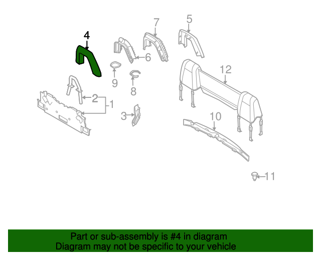 Genuine BMW 51-43-7-055-433 | Front Cover | FREE Shipping on Most ...
