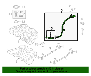 2013-2020 FORD Pipe HG9Z9034A | TascaParts.com