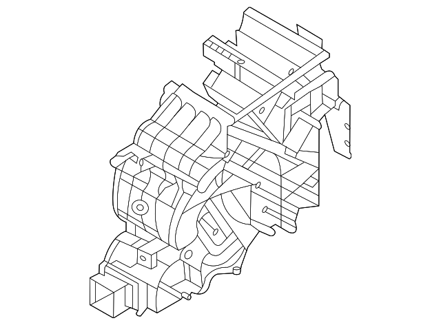 Hyundai - 97135-AR000 - Heater Case - 2022-2025 Genesis GV70 | OEM ...