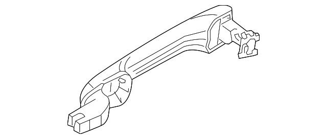 72141-T1G-E11ZQ - Handle R *YR600M* (Kona Coffee Metallic) - 2014-2016 ...