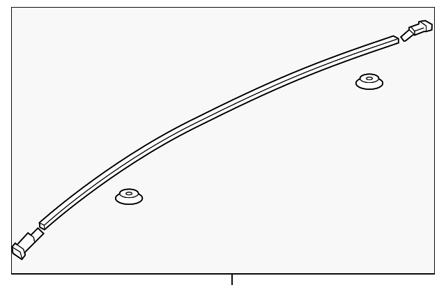 B32H-50-9L0 - Roof Molding - 2004-2009 Mazda 3 | Mazda Swag
