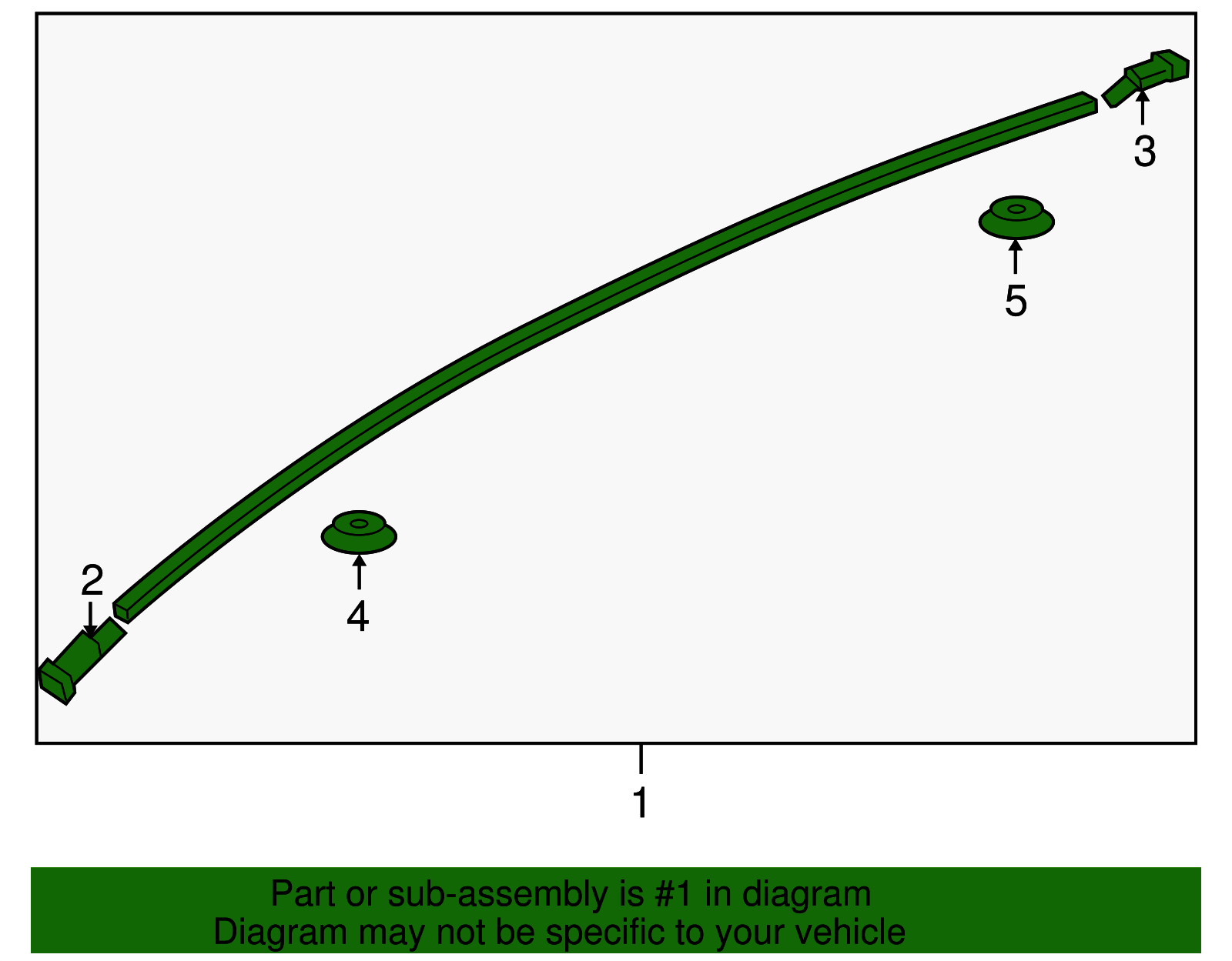 2004-2009 Mazda 3 Roof Molding B32H-50-9L0 | OEM Parts Online