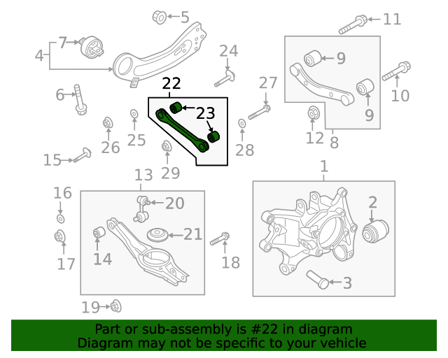 55250-P2000 - Lateral Arm 2021-2023 Kia Sorento | Kia.Parts Store