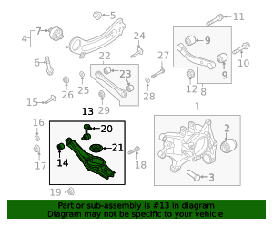 55210-P2000 - Lower Control Arm 2021-2023 Kia Sorento | Kia.Parts Store