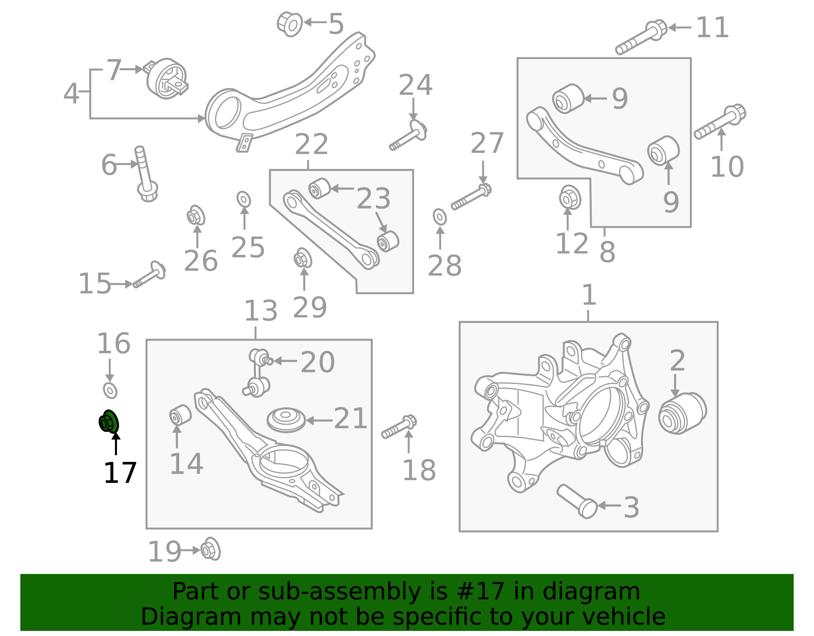 62618-4R000 - Strut Nut 2012-2025 Kia | Kia.Parts Store