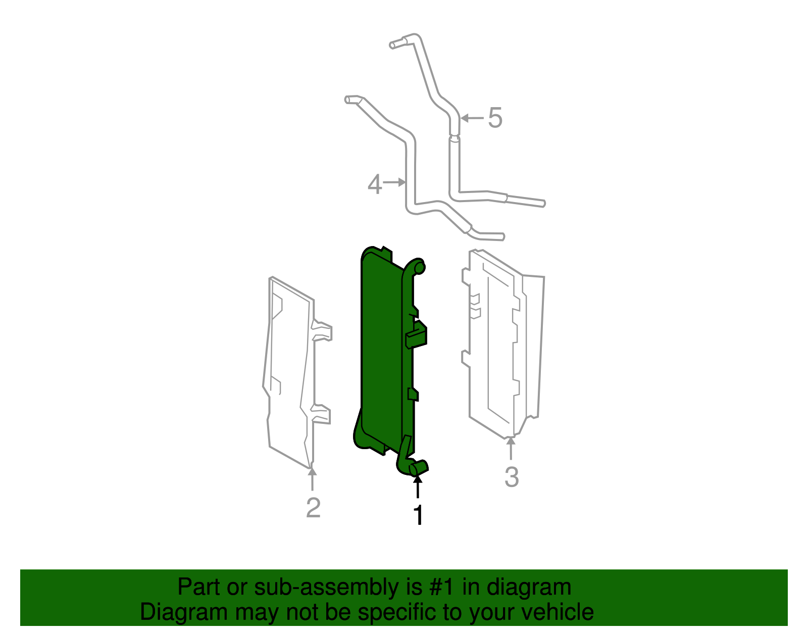 2007-2010 Toyota 2007-2010 Toyota - Trans Cooler 32910-0C010 | Sparks Parts
