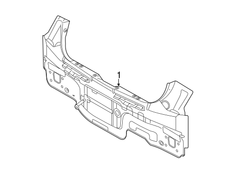 Rear Body for 2020 Kia Rio | Kia.Parts Store