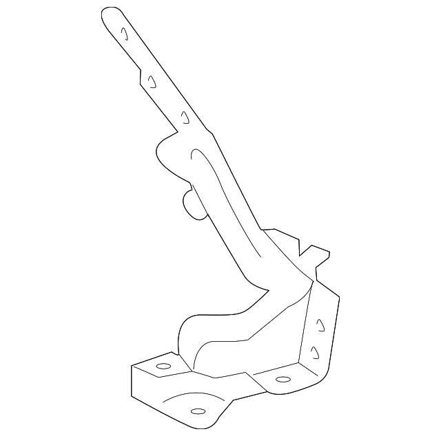 2014-2021 Toyota Tundra Hinge 53410-0C030 | Toyota Parts Center