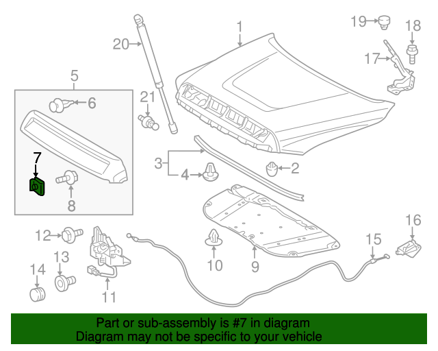 90183-06030 - Grille Assembly Nut - 2006-2023 Toyota | OEMGenuineParts.com