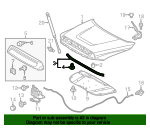 2007-2021 Toyota Seal 53381-0C020 | OEM Parts Online