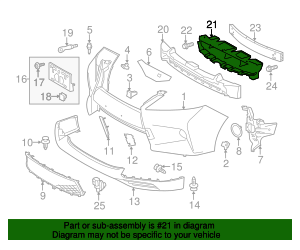 53872-0E010 - Air Duct 2013-2015 Lexus | Lexus Parts Outlet