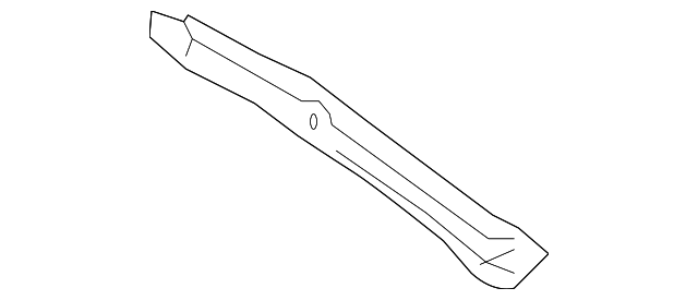25860981 - Driver Side Back Outer Body Pillar with Reinforcement and ...