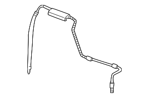 2002-2009 GM Power Steering Gear Outlet Hose 26095038 | OEM Parts Online