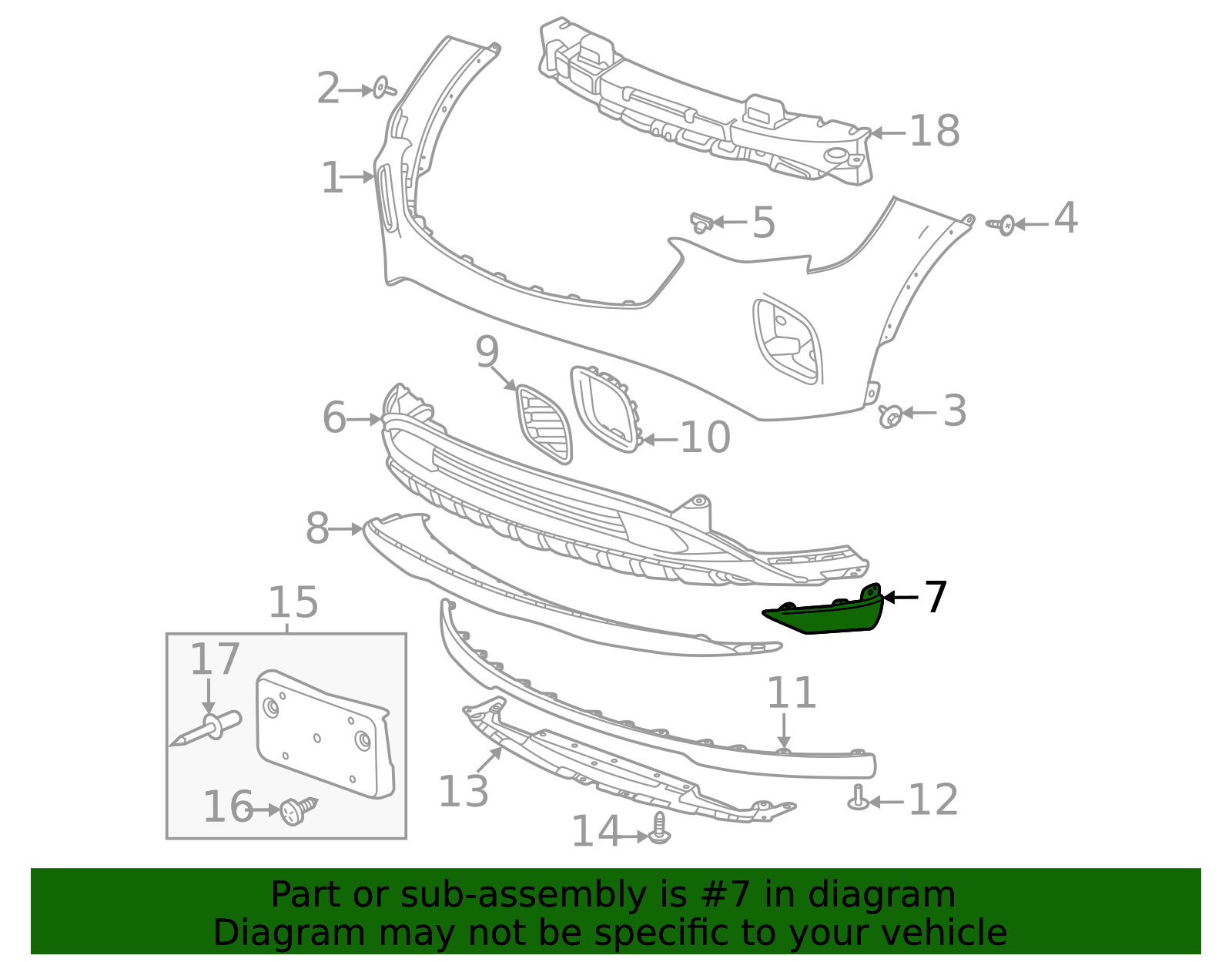 2021-2023 Buick Envision Molding 84925160 GM | GMPartsDirect.com