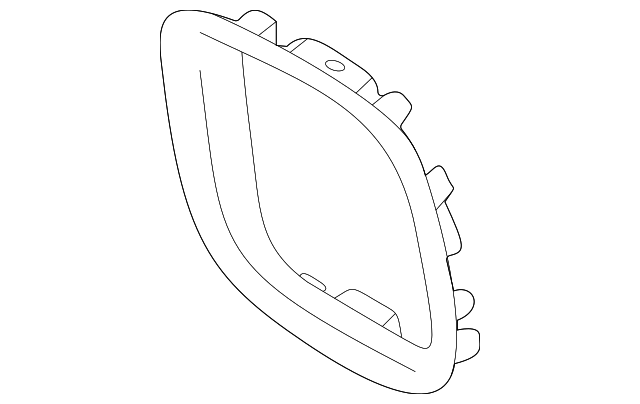 2021-2023 Buick Envision Black Ice Chrome Front Passenger Side Fog Lamp ...